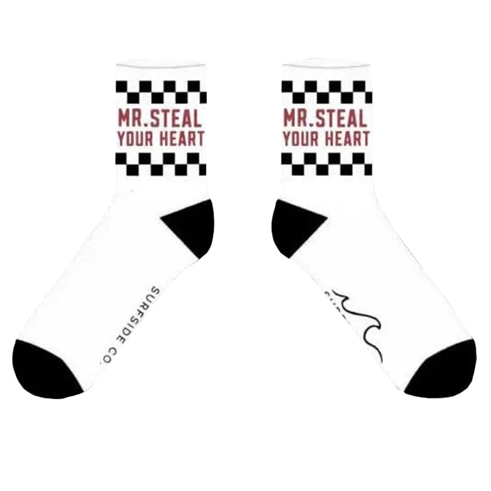 Kids Socks - Mr. Steal Your Heart Valentines Socks – Ledger Nash