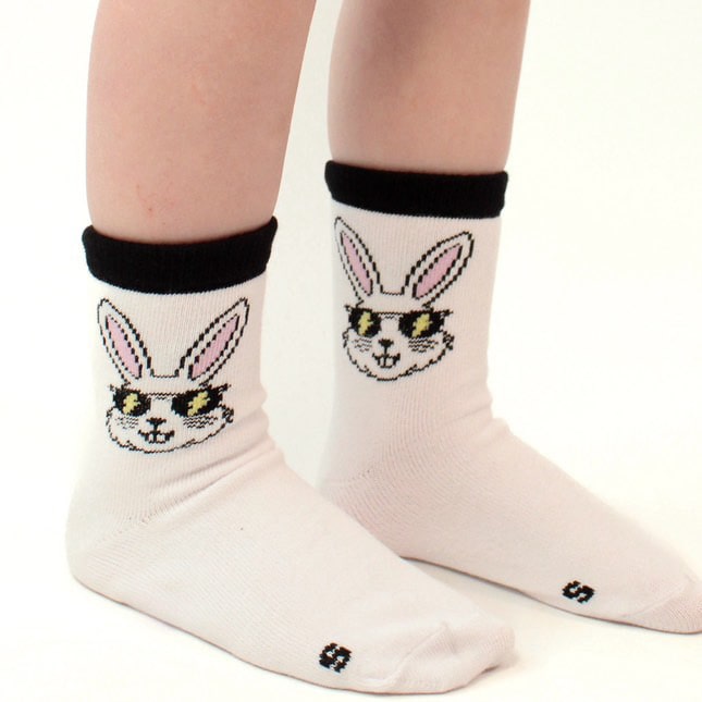 Kids Socks - Rad Bunny Easter Socks – Ledger Nash
